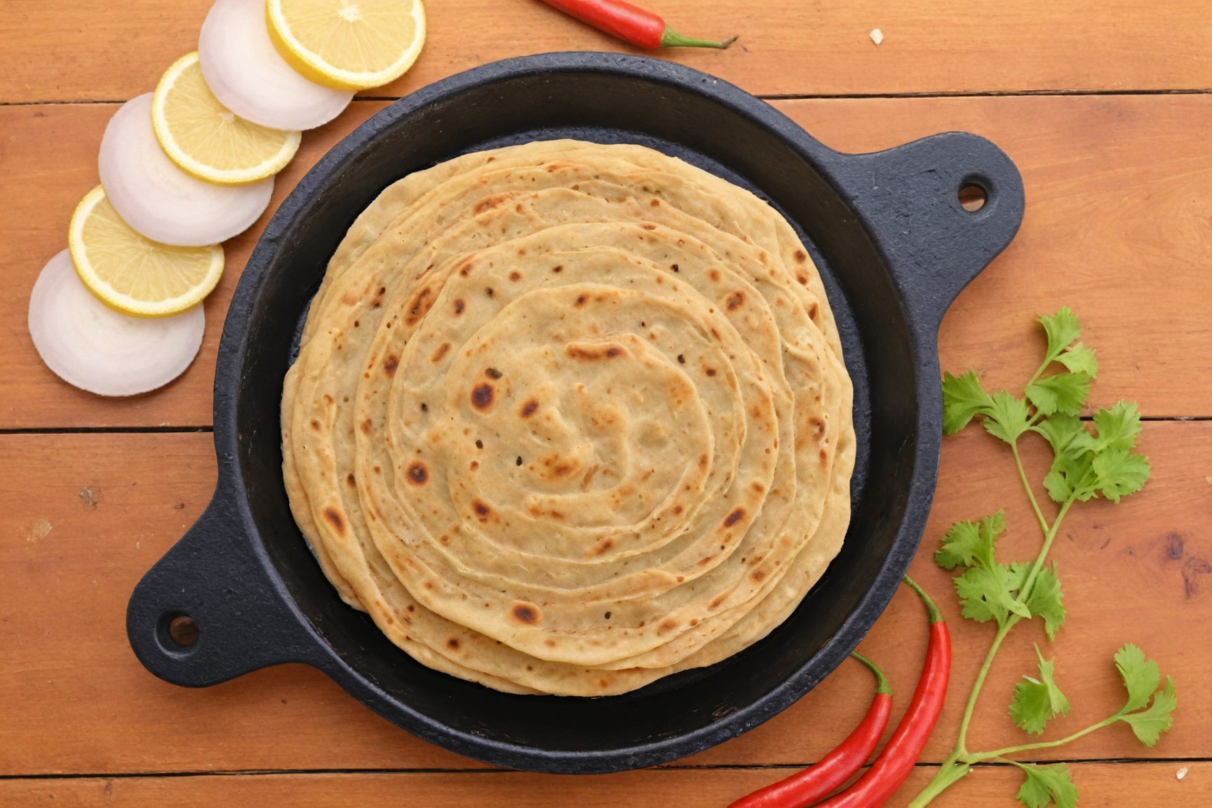 Best Crispy Lachha Paratha in Adelaide at Tandoori Bliss - Tandoori Bliss